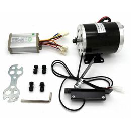 Elektrofahrrad Bürstenmotor Brush Motor Umbausatz w/Regler + Pedal Elektrobürste Für Gokart E-Bike 800W 36V