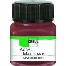Acryl Mattfarbe rehbraun 20 ml Künstlerfarben - Kreul