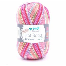 gründl Gründl Wolle Hot Socks Sirmione 100 g oleander-multicolor Handarbeit