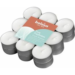 bolsius - Duftteelichter True Freshness Frische Brise ø 3,8 cm, 18er Pack Teelichter