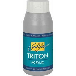 Solo Goya Triton Acrylic neutralgrau 750 ml Textilfarbe - Kreul