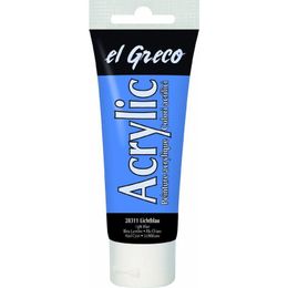 Kreul - el Greco Acrylic Tube lichtblau 75 ml Künstlerfarben