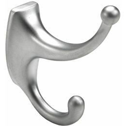 Hettich - Mantelhaken 4,6 x 1,3 x 3,8 cm Aluminium-Optik - 1 Stück Haken