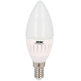 3x LED-Line 7W led E14 C37 Leuchtmittel Leuchte Kerzenlampe 630lm 2700K Warmweiß 220° Kerzenform Birne Energiesparlampe Glühlampe