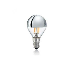 Ideal Lux Led-glÜhbirne fadenkugel chromkalottenlampe 4w e14 heißlicht 101262