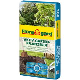Aktiv-Gartenpflanzerde 1 x 50 l - Floragard