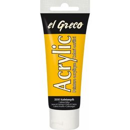 Kreul - el Greco Acrylic Tube kadmiumgelb 75 ml Künstlerfarben
