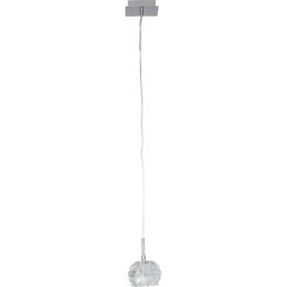 HHG Deckenleuchte HW174, Pendelleuchte Hängeleuchte Deckenlampe, 1-flammig - grey