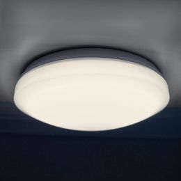 Lampe Deckenleuchte Wohnzimmer Wandleuchte Bad Weiß IP44 Wasserfest Weiß, 4000K Neutralweiß 1350 Lumen - Paco Home