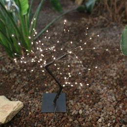 BURI Led Lichterbaum Leuchtbaum Dekobaum Gartendeko Weihnachtsdeko Baum Lichterkette