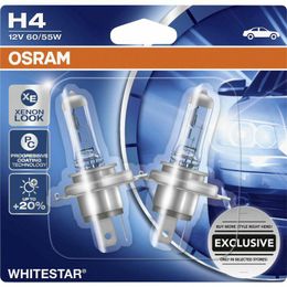 Osram - gll H4 Whitestar 2er-Set 12V 60/55W Beleuchtung