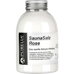 Sauna Salz Rose 650g Peelingsalz Sauna Salz Peeling Körperpeeling - Purelia