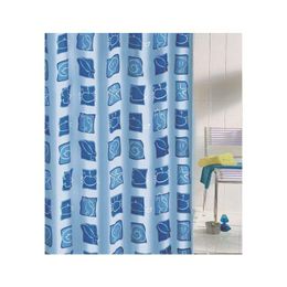 Duschvorhang Sealife blau, 180 x 200 cm Duschvorhänge - Kleine Wolke