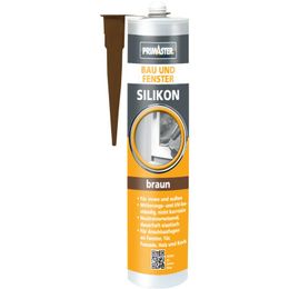 Bau und Fenster Silikon braun 310 ml Dichtmaterialien - Primaster