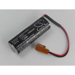 Akku Ersatz für Toshiba ER6V für Messgerät (2000mAh, 3,6V, Li-Ion) - vhbw