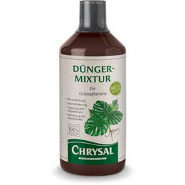 Chrysal - Vegane Bio-Dünger-Mixtur für alle Grünpflanzen - 1000 ml