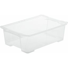 Rotho - Aufbewahrungsbox evo Easy 30 l transparent 58,3 x 39,2 x 18,3 cm Boxen, Körbchen & Kisten