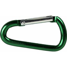 Conacord Karabinerhaken 60 mm Alu grün Karabiner Haken Schnapphaken Schlüssel