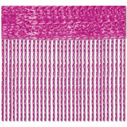 Bestlivings Fadenvorhang 2er Pack Gardine Raumteiler, Auswahl: 90x240 pink - neon pink - Pink