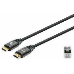 Ultra HDMI-Kabel, 3 m, schwarz - Manhattan