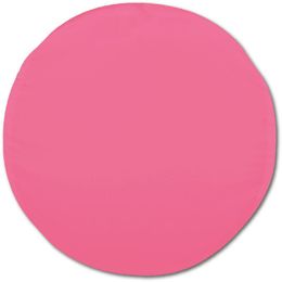 Bestlivings Kissenbezug Pink (ø 30 cm) mit verdecktem Reißverschluss - viele Größen und Farben - Pink