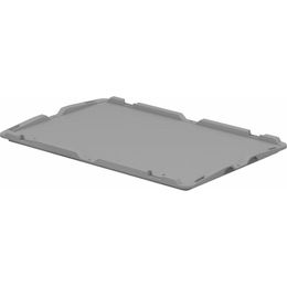 Systems Deckel für Eurobox 60 x 40 cm, stabil, grau Boxen, Körbchen & Kisten - Surplus