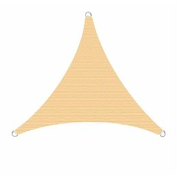 EstexoH&G Sonnensegel Sonnenschutzsegel Sonnenschutz UV-Schutz Schattenspender Sonnendach Beige / 4x4x4m (Dreieck)