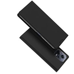 MARKENLOS Skin Pro Hülle kompatibel mit Xiaomi Redmi 12c Cover Flip Card Wallet Stand schwarz