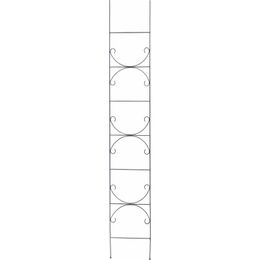TrendLine - Spalier Metall 180 cm dunkelgrau Spaliere