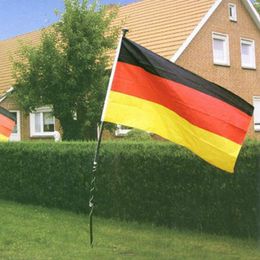 Deutschland-Fahne 150x90cm Fußballfahne Gartenfahne Balkonfahne Fanartikel - BURI