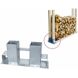 Kaminholzstapelhilfe Holzstapelhalter Brennholzregal Stapelhilfe - TrendLine