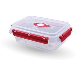 Bestlivings Frischhaltedosen für Lebensmittel ( 0,9 l ) - Rot - Vorratsdose luftdicht, Aufbewahrungsbox Meal Prep Box, Lunchbox, bpa Frei - Rot