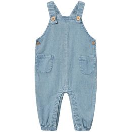 Lil' Atelier - Jeans-Latzhose NBMLOU in medium blue denim, Gr.56