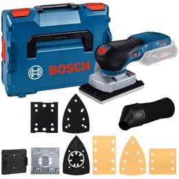 Bosch Professional Akku-Schwingschleifer GSS 18V-13, max. 10000 U/min, 20000 U/min, ohne Akku und Ladegerät, blau