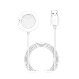 Wigento Für Xiaomi Watch 2 Pro USB Port 1 Meter Watch Charging Ladekabel Weiß Stromadapter