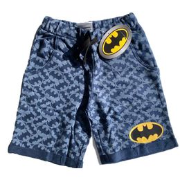 Batman Shorts Batman Shorts Jungen kurze Kinder Hose grau oder blau Sommerhose Größen 104 110 116 122 128 134