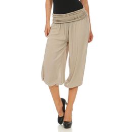 malito more than fashion Caprihose 1483 Damen Haremshose