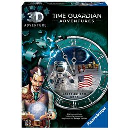 Ravensburger Spiel, 216 Teile 3D Time Guardian Adventures Chaos auf dem Mond 11539