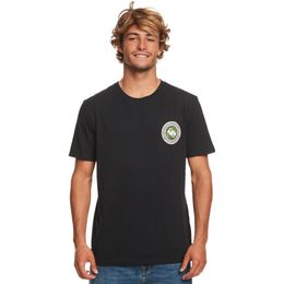 Quiksilver T-Shirt »Omni Circle« schwarz XXL XXL Stoff: Baumwoll-Jersey-Stoff [160 g/m2]