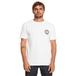 Quiksilver T-Shirt »Omni Circle« White XS XS Stoff: Baumwoll-Jersey-Stoff [160 g/m2]