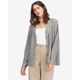 Billabong Cardigan »At Ease« Heather Grey L L Material: Feiner Mischstrickstoff aus Acril