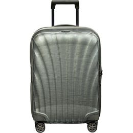 Samsonite Hartschalen-Trolley C-Lite, 55 cm, 4 Rollen, Handgepäck-Koffer Volumenerweiterung und USB-Schleuse; Made in Europe, grün