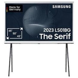 Mendler SAMSUNG GQ43LS01BGU The Serif QLED TV (Flat, 43 Zoll / 108 cm, UHD 4K, SMART TV, Tizen)