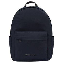 Tommy Hilfiger Cityrucksack TH SKYLINE BACKPACK, im dezenten Design, blau