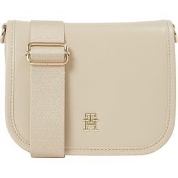 Tommy Hilfiger Umhängetasche TH CITY CROSSOVER, im praktischen Format, beige