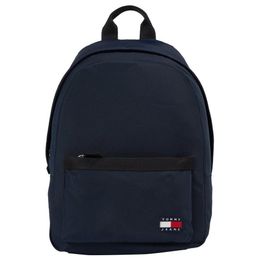 Tommy Jeans Cityrucksack TJM DAILY DOME BACKPACK, Freizeitrucksack Freizeit-Bag Schulrucksack Recycelte Materialien, blau