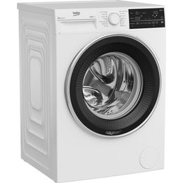 A (A bis G) Beko Waschmaschine "B5WFT89418W" Waschmaschinen weiß Frontlader