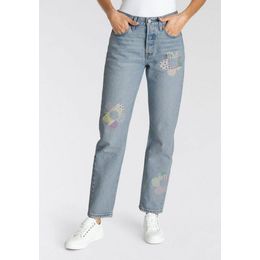 Levi's Levi's® High-waist-Jeans 501® JEANS FOR WOMEN 501 Collection, blau