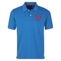 Polo-Shirt La Martina blau