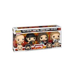 DIV FK67433 - Funko POP! Rocks - Pantera - Vinyl-Figur, 4er-Pack, ca. 9 cm